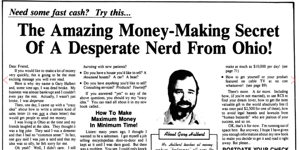 The Five Sales Letters Every Marketer Should Know, Hands Down