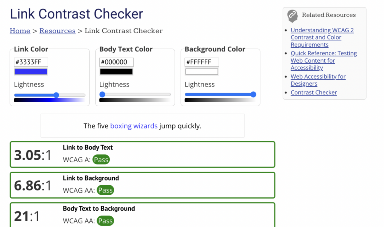 Why Are Hyperlinks Blue? The Short Story