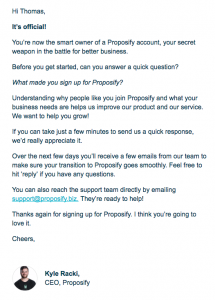 The World’s Fastest Growing SaaS Products Send These Welcome Emails