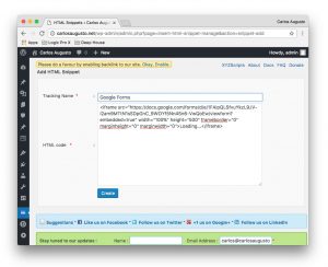 How To Easily Put A Form On Your Website