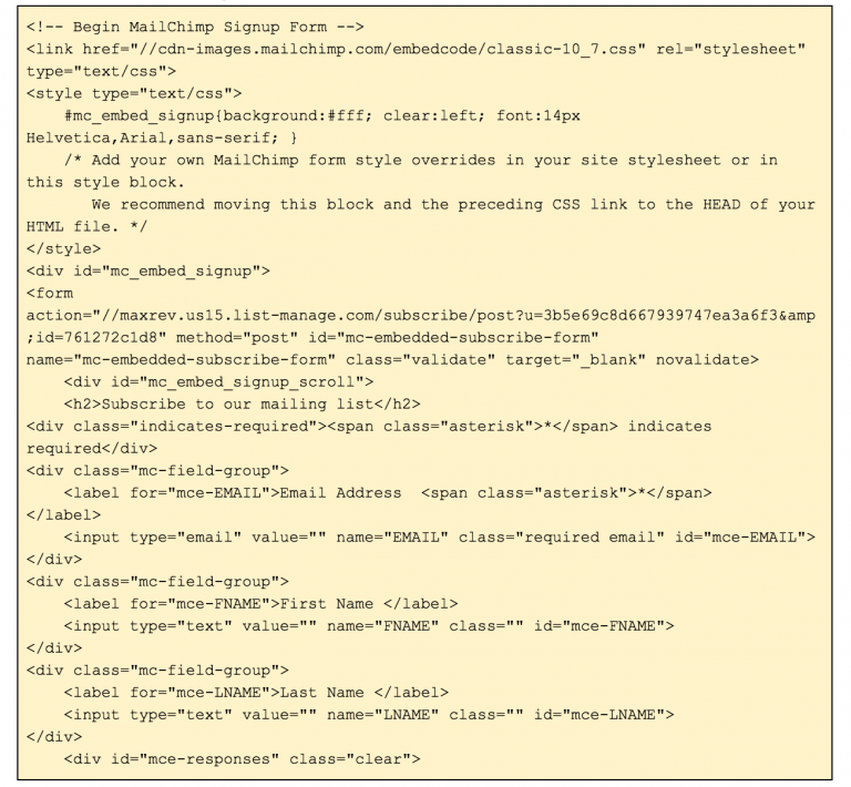 How To Easily Put A Form On Your Website