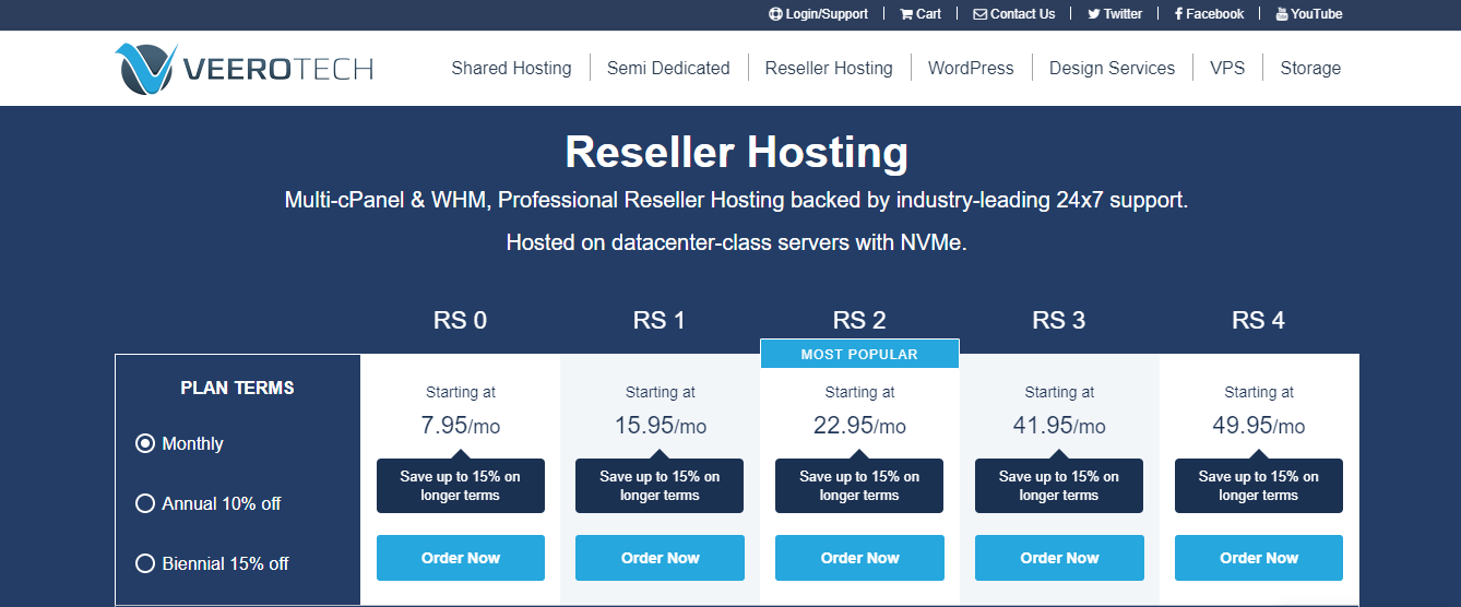 Best Reseller Hosting Plans Compared by Crazy Egg
