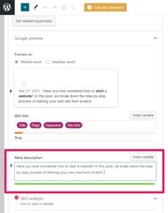 8 Easy Steps to Add Keywords and Meta Descriptions in WordPress