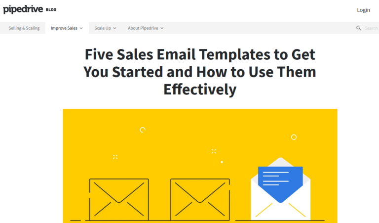 The Only 5 Sales Email Templates You'll Ever Need