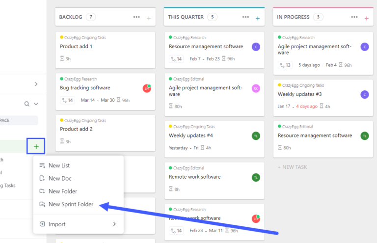 Best Agile Project Management Tools Compared by Crazy Egg