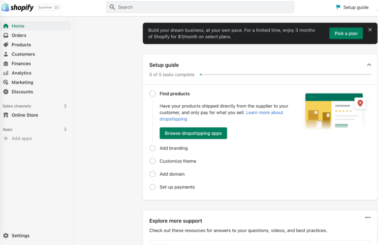 10 Easy Steps To Build A Shopify Website