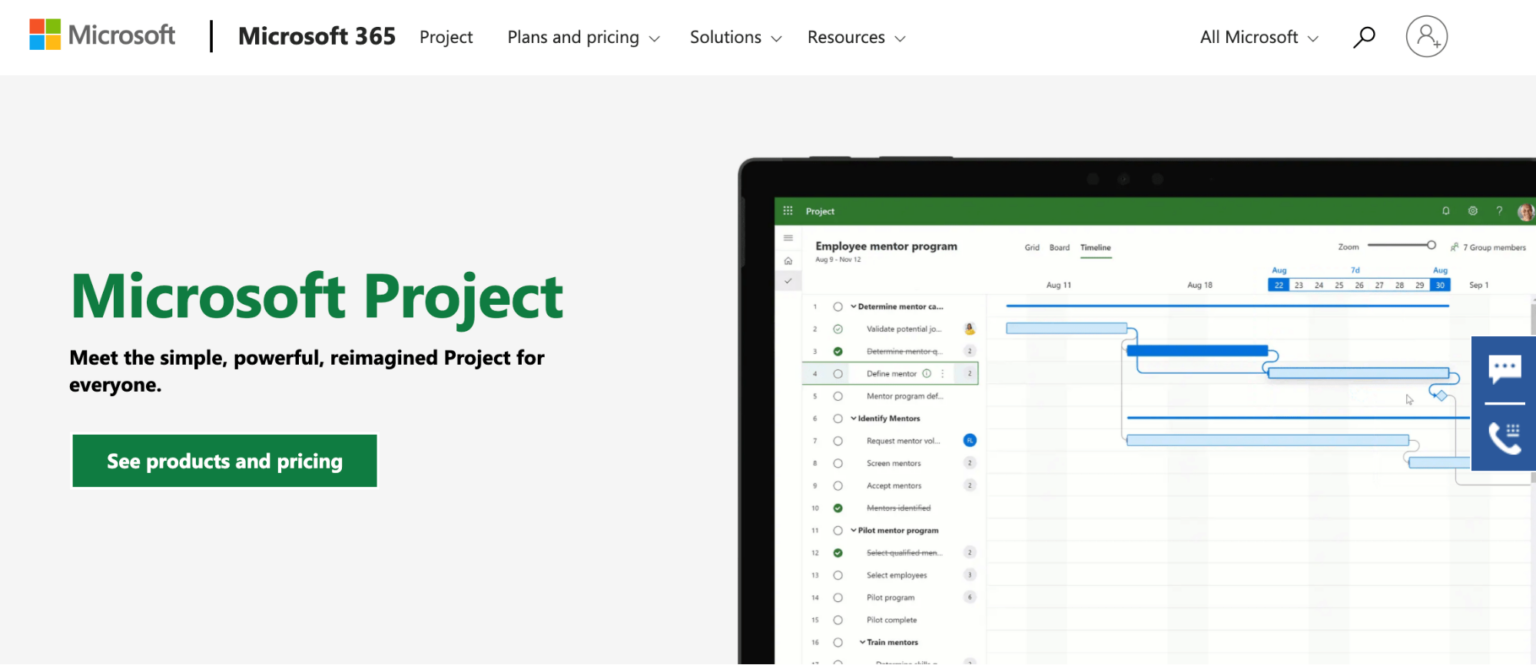 Microsoft Project vs. Smartsheet Comparison - 2023