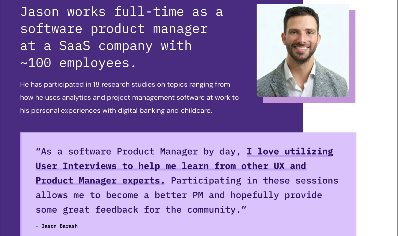 User Interviews Review - The Good and Bad