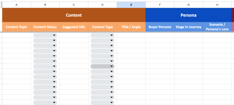 How to Master Content Mapping [With Free Template]